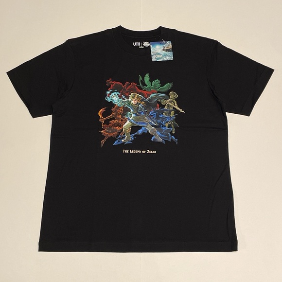 Uniqlo | Shirts | Uniqlo The Legend Of Zelda Tears Of The Kingdom T ...